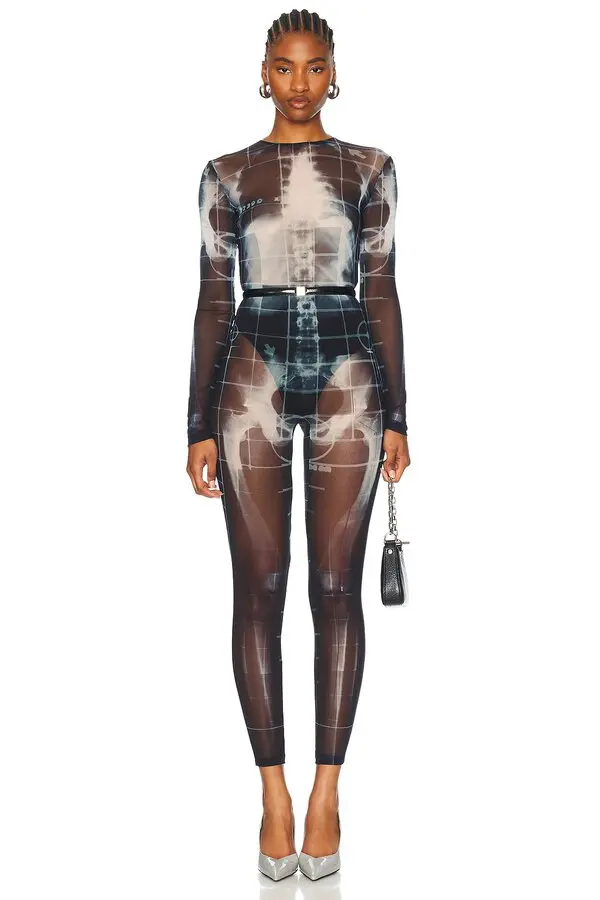 JEAN PAUL GAULTIER Squeletor Catsuit