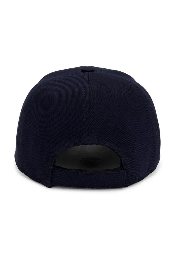 Miu Miu Baseball Hat - Blue & Bordeaux
