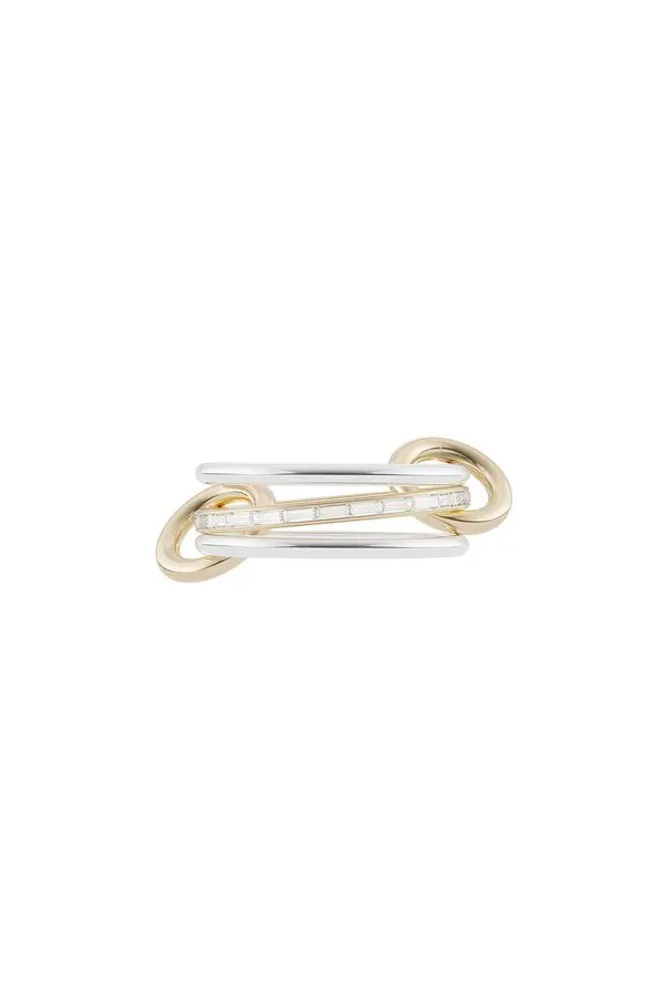 SPINELLI KILCOLLIN Sonja Ring - 18k Gold  Sterling Silver  & White Diamo