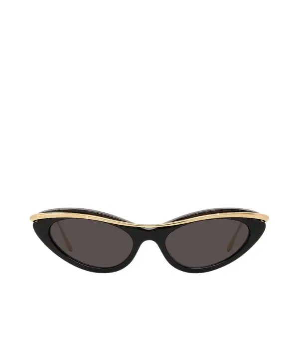 Loewe Cat Eye Sunglasses - Shiny Black & Smoke