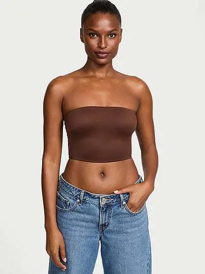 Victoria's Secret Bodywear With Feathersoft™ Innovation Tube Top - Brown