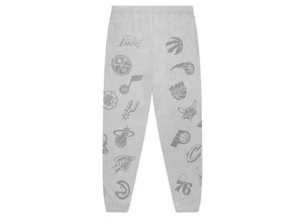 OVO Nba Team Icons Sweatpant - Heather Grey