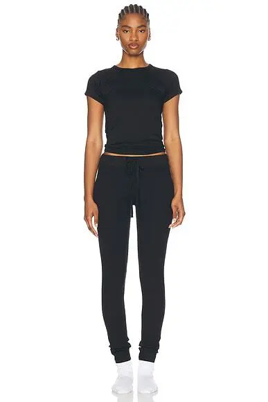 Eterne Fitted Crewneck Short Sleeve T-shirt