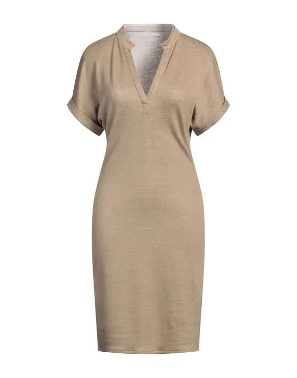Majestic Filatures Linen Mini Dress In Beige - 80% Off | Editorialist