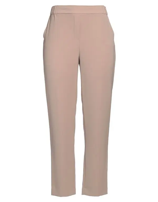 Antonelli Firenze Crepe Tapered Pants - Beige