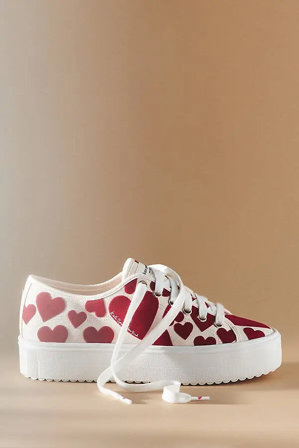 Kate Spade New York Serve Sweet Hearts Platform Sneakers