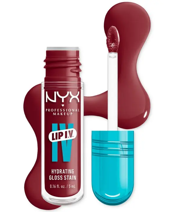 NYX PROFESSIONAL MAKEUP Lip Iv Hydrating Gloss Stain - Blush Rush