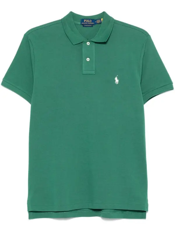 Polo Ralph Lauren Polo Pony Embroidered Polo Shirt - Green