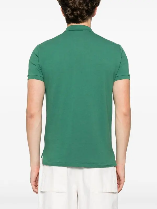 Polo Ralph Lauren Polo Pony Embroidered Polo Shirt - Green