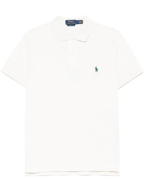 Polo Ralph Lauren Polo Pony-embroidered Polo Shirt - White