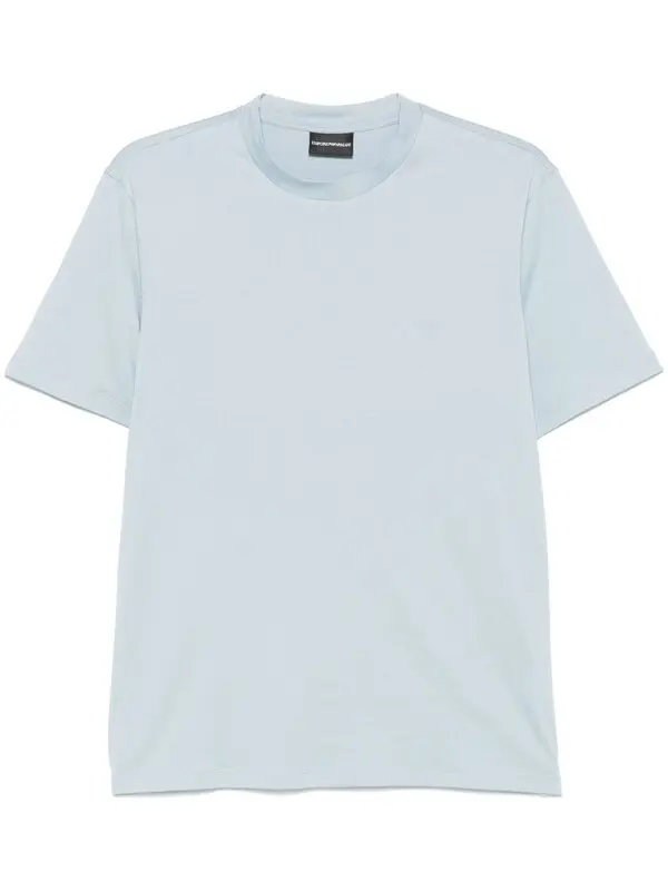 Emporio Armani Logo-print T-shirt - Blue