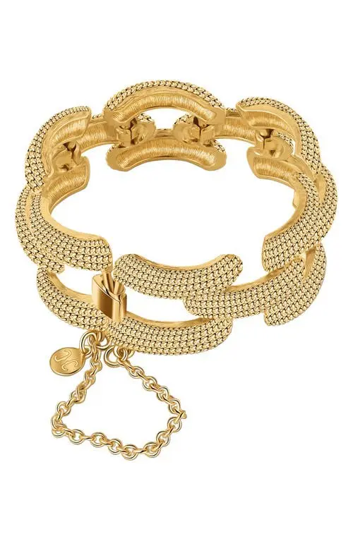 CHRISTINA CARUSO Weave Bracelet - 14k Gold
