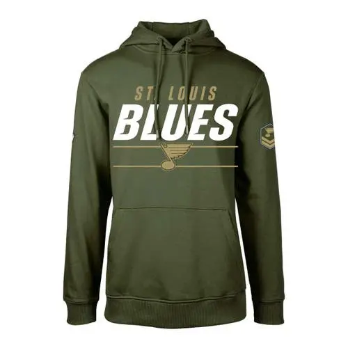 LEVELWEAR St. Louis Blues Delta Podium Fleece Pullover Hoodie