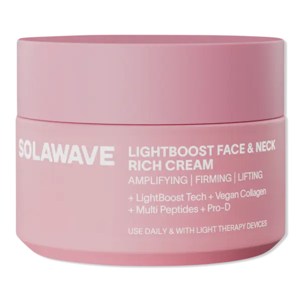 SOLAWAVE Lightboost Face & Neck Rich Cream - One-color