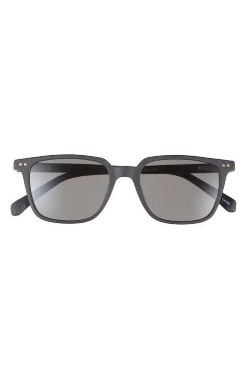 Eyebobs C Suite 50mm Polarized Square Sunglasses - Matte Black