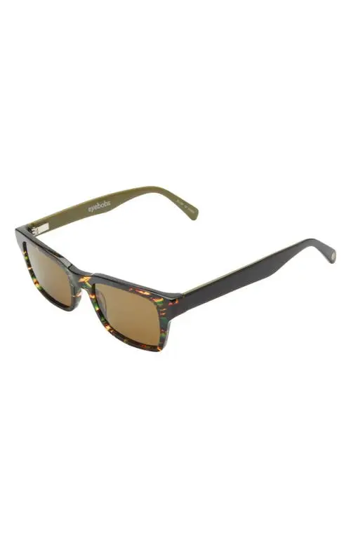 Eyebobs Fare N Square 50mm Polarized Square Sunglasses