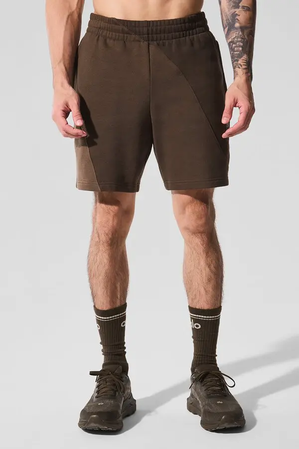 Alo Yoga 7" Make Waves Short - Espresso Tonal