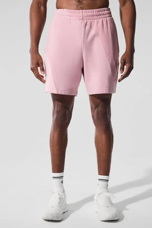 Alo Yoga 7" Make Waves Short - Sunset Pink Tonal