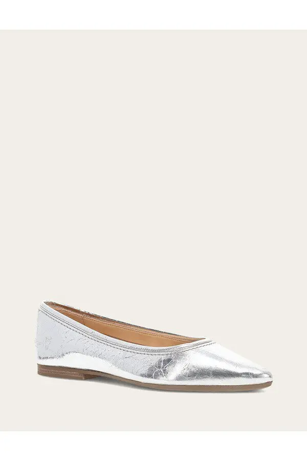 Frye Heather Ballet Flat - Silver
