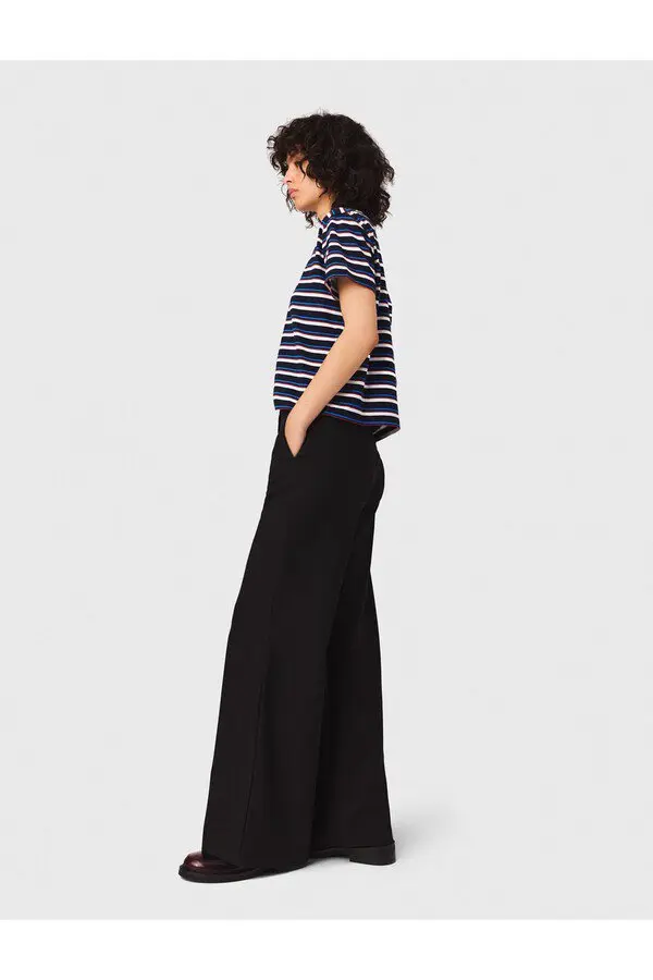 Maje Suit Trousers With Pintucks