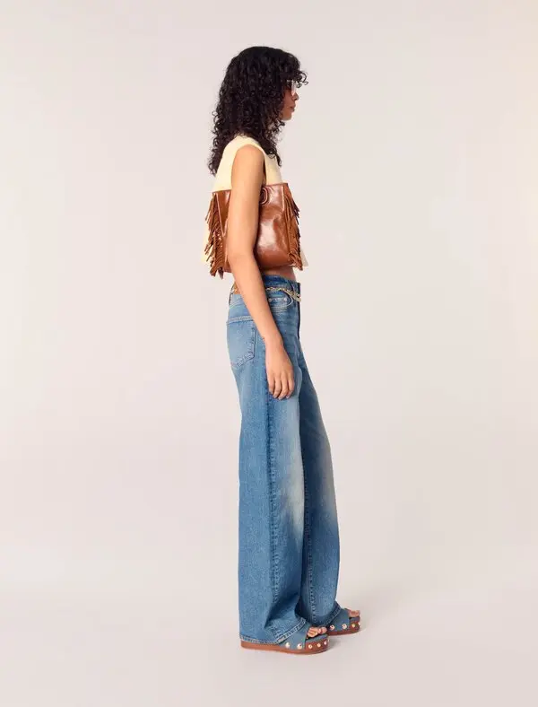 Maje Tweed Sleeveless Jacket