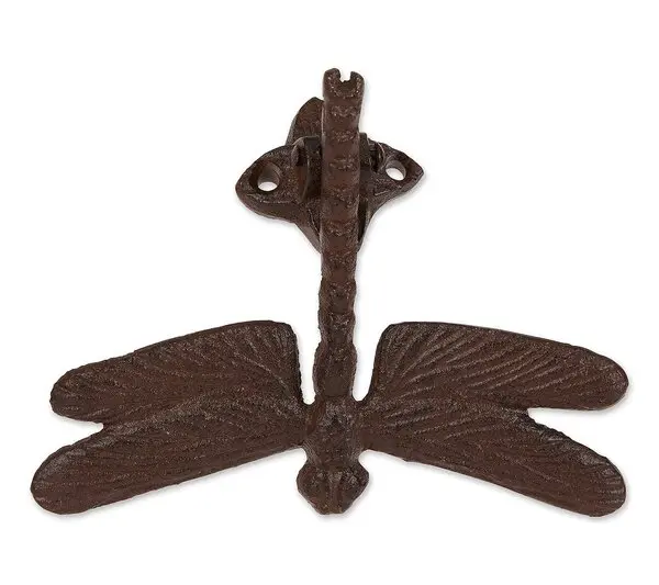 ZINGZ & THINGZ Dragonfly Cast Iron Door Knocker - One-color