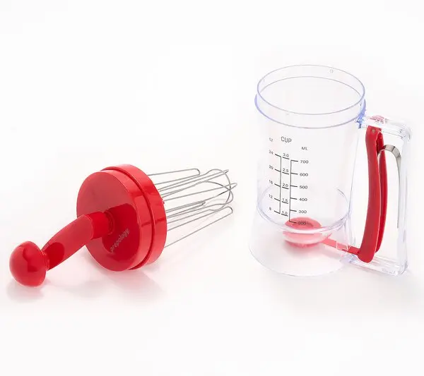 PREPOLOGY 2 In 1 Batter Mixer And Dispenser