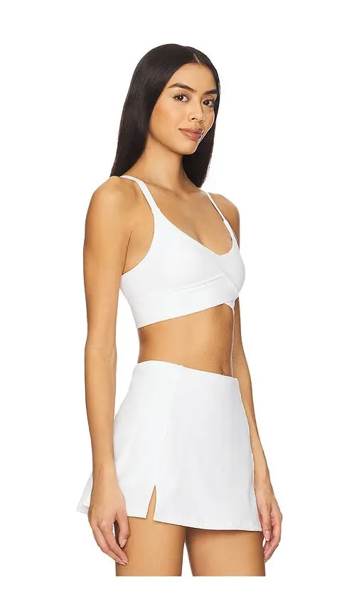 L*Space Unmatched Sports Bra - White