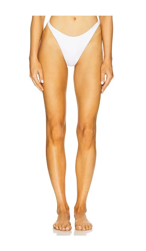 L*Space Leilani Bikini Bottom - White