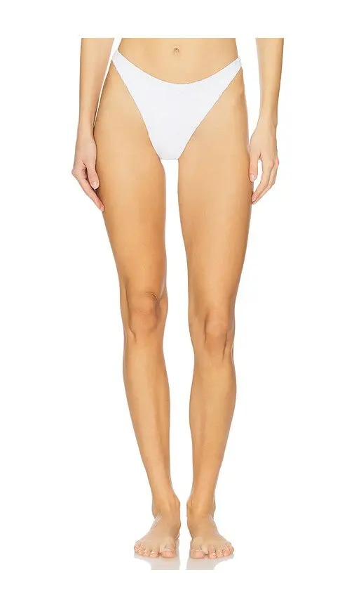 L*Space Leilani Bikini Bottom - White