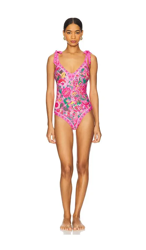 Beach Riot Alira One Piece - Passion Floral