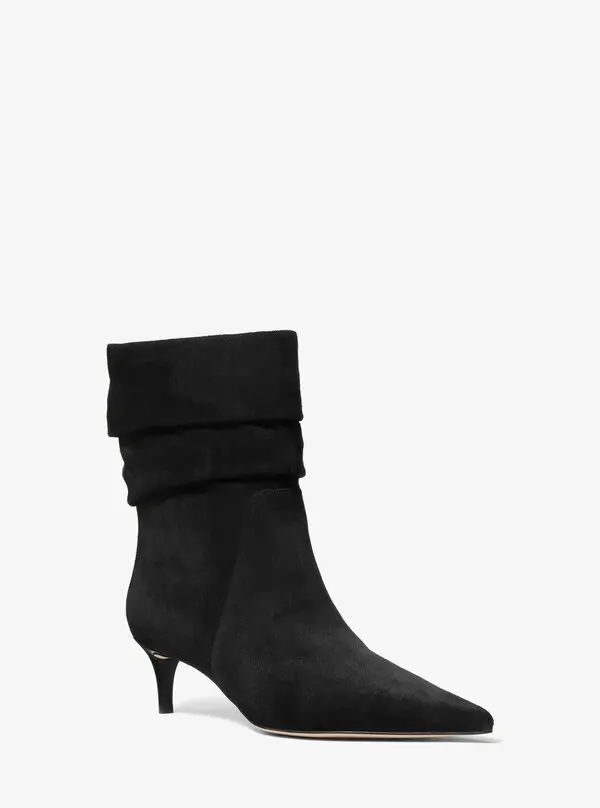 Michael Kors Dawn Suede Ankle Boots