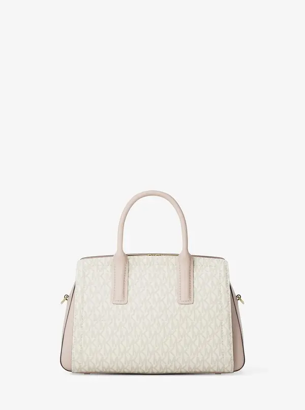 Michael Kors Laila Small Signature Logo Satchel - Pink