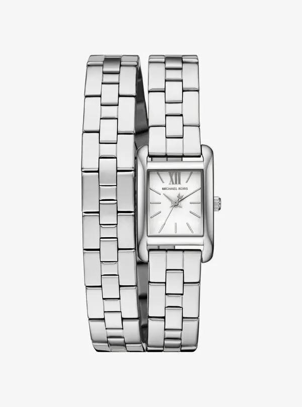 Michael Kors Tone Double Wrap Watch