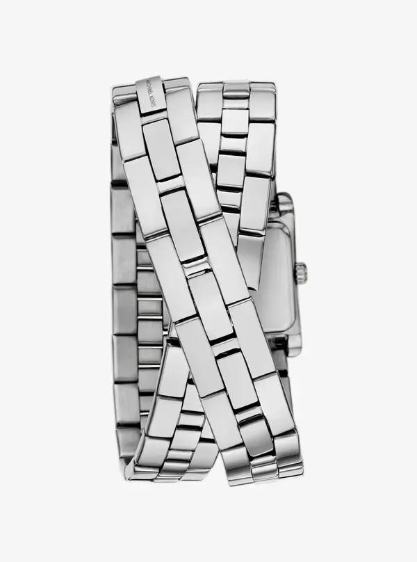 Michael Kors Tone Double Wrap Watch