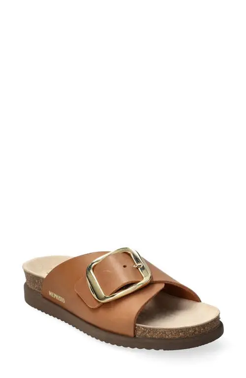 Mephisto Hariana Slide Sandal - Camel