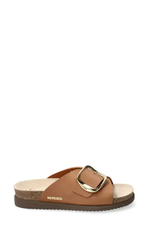 Mephisto Hariana Slide Sandal - Camel