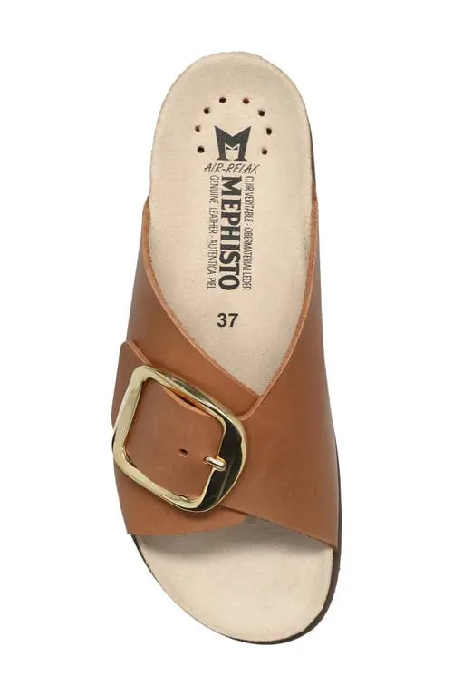 Mephisto Hariana Slide Sandal - Camel