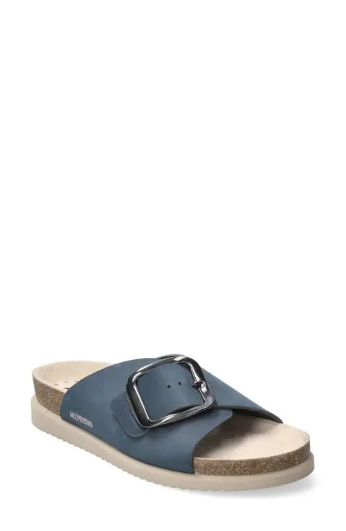 Mephisto Hariana Slide Sandal - Navy
