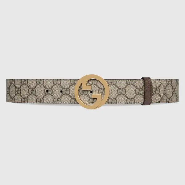 Gucci Blondie Belt Gg Canvas - Beige | Editorialist display picture 1