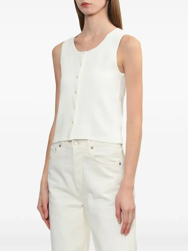 A.p.c. Button-down Tank Top