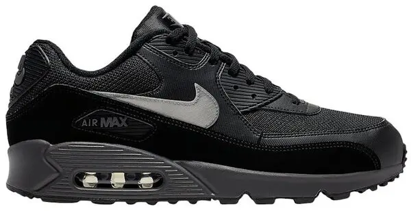 Nike Air Max 90 Essential Sneakers - Black/silver