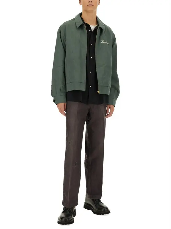 Visvim Shirt With Logo - Black