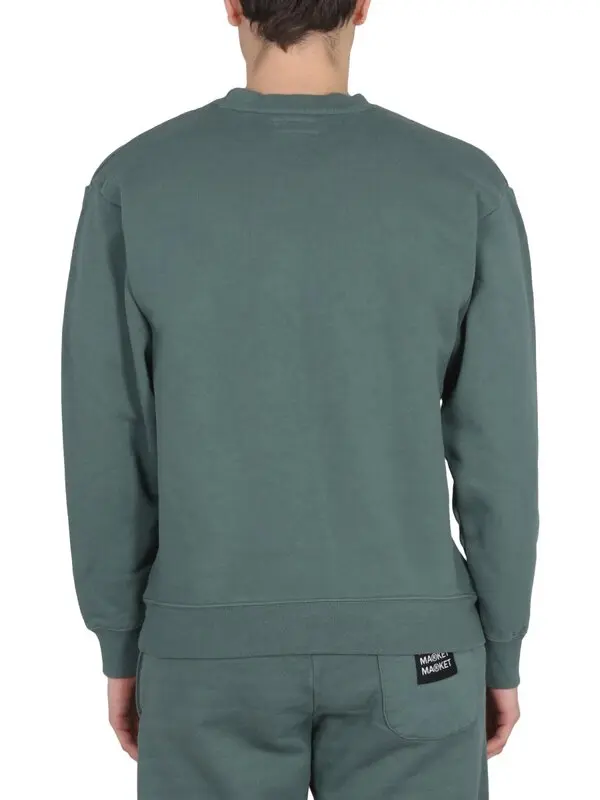 MARKET Vintage Wash Sweatshirt - Green