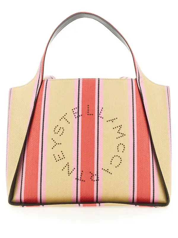 Stella McCartney Tote Bag With Logo - Multicolour