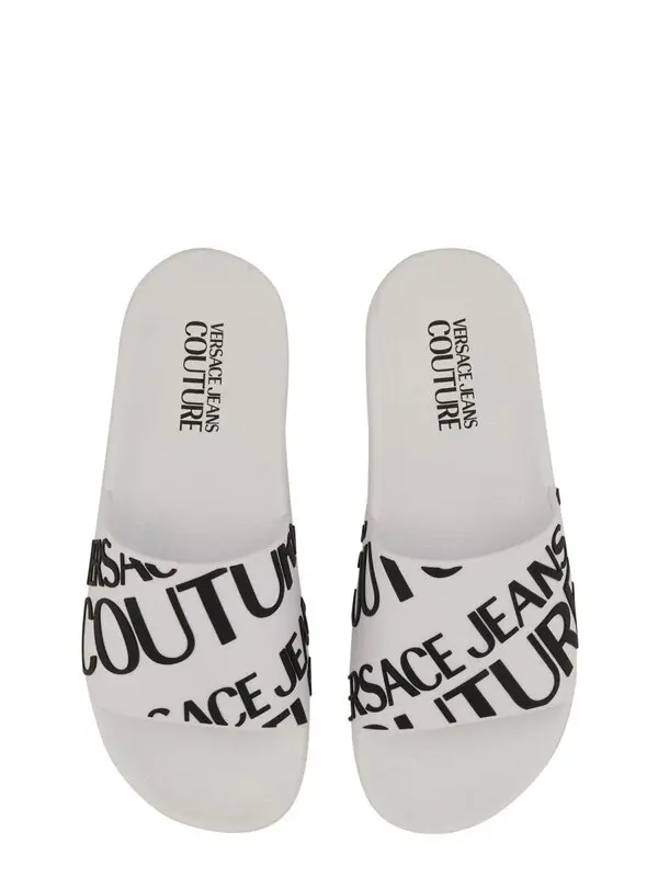 Versace Logo Slide Sandal