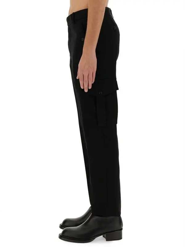 Alexander McQueen Regular Fit Military Pants