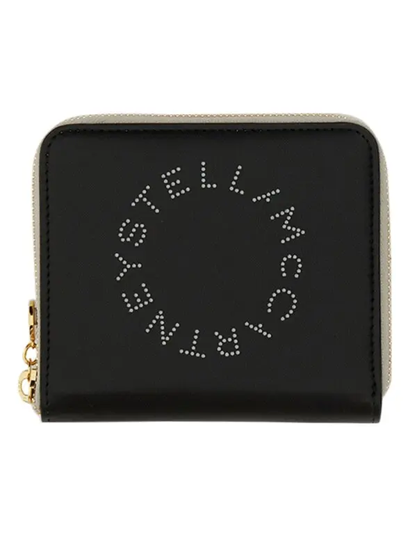 Stella McCartney Zipped Wallet - Black