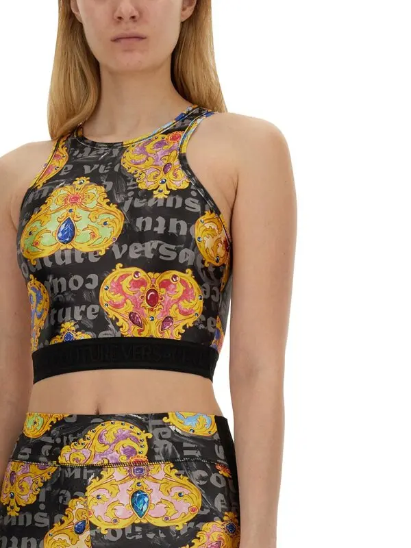 Versace Printed Top