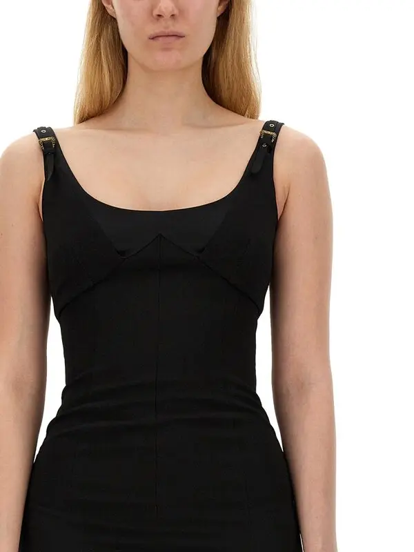 Versace Dress With Buckles